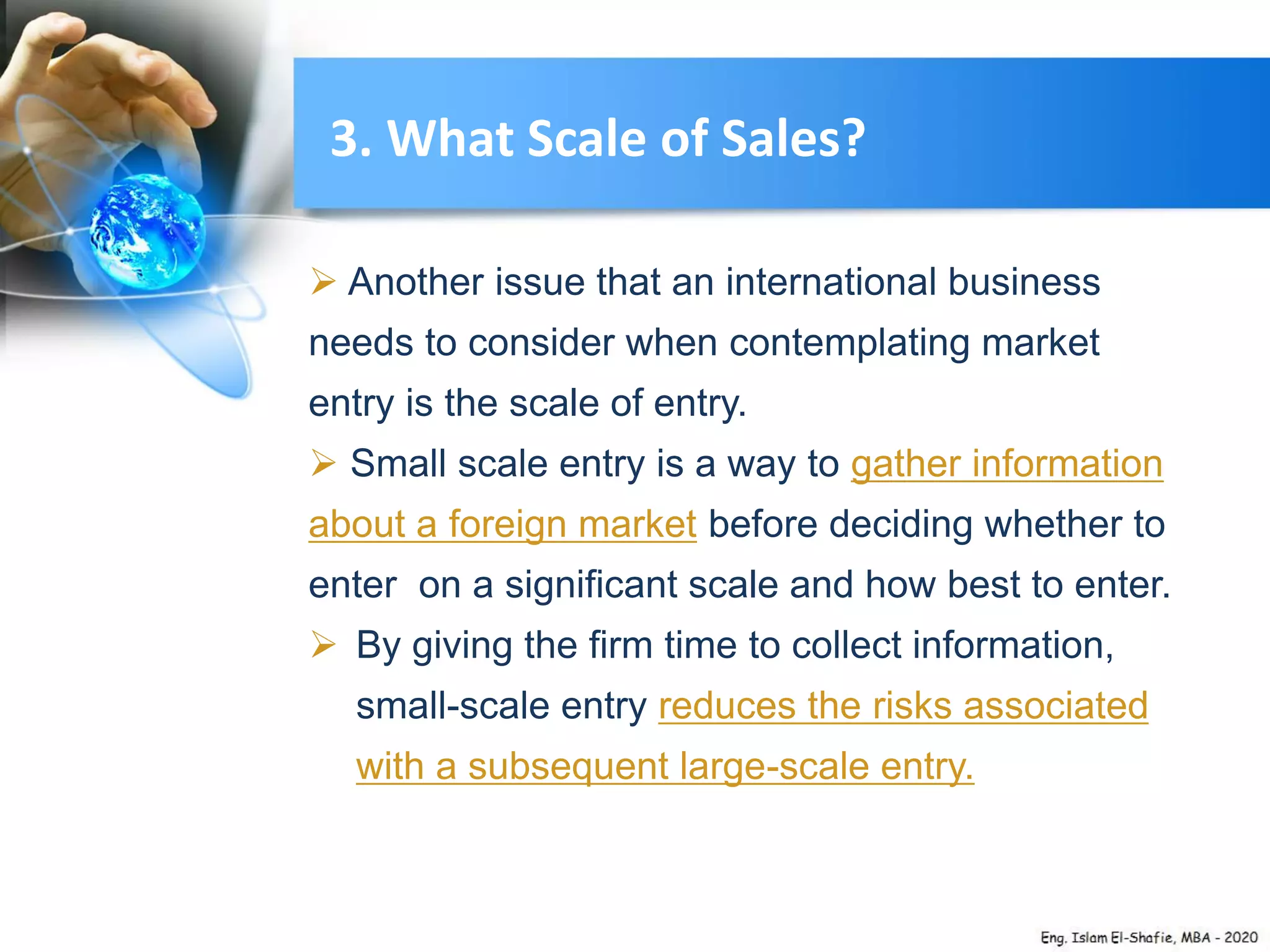Chapter 6 Entry Modes of Global Business | PDF
