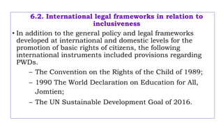Chapter 6 - FINAL Relevant Policy and Legal frameworks.ppt