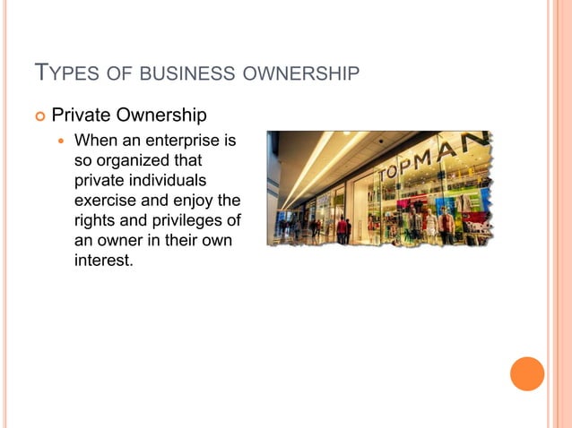 Chapter 6 Forms Of Business Enterprise | PPTX | Business | Business and ...
