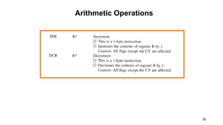 Chapter 6 - Introduction to 8085 Instructions | PDF