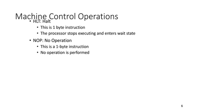 Chapter 6 - Introduction to 8085 Instructions | PDF | Programming Languages | Computing
