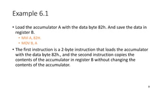 Chapter 6 - Introduction to 8085 Instructions | PDF