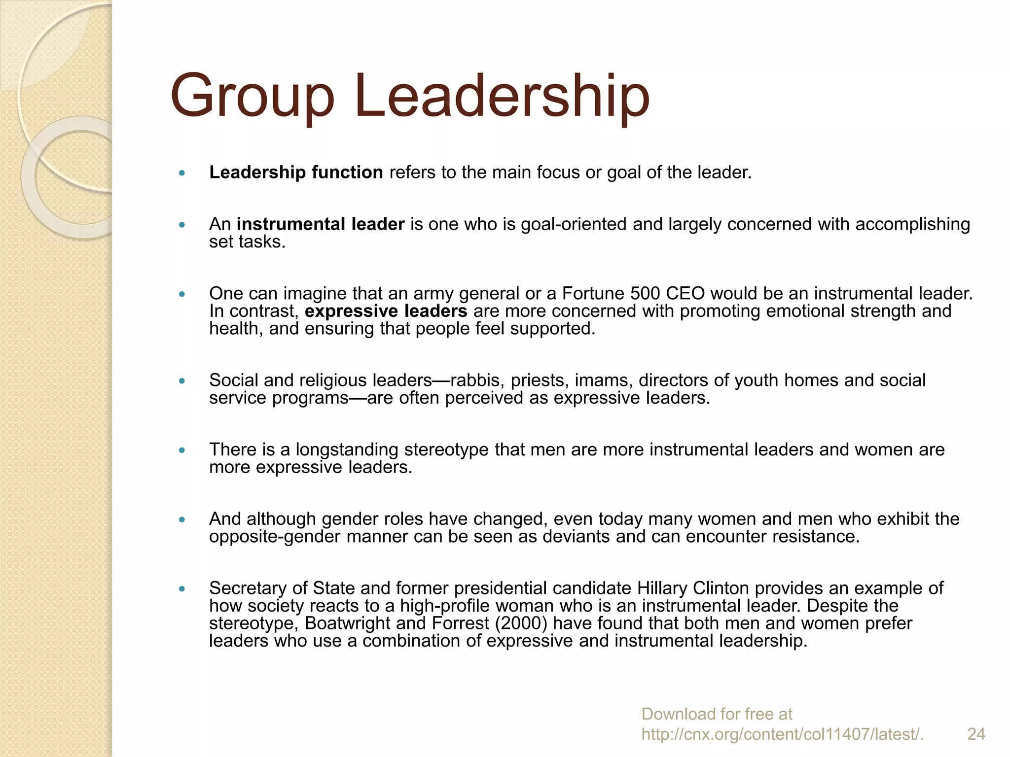 Chapter 6 groups and organization | PPTX