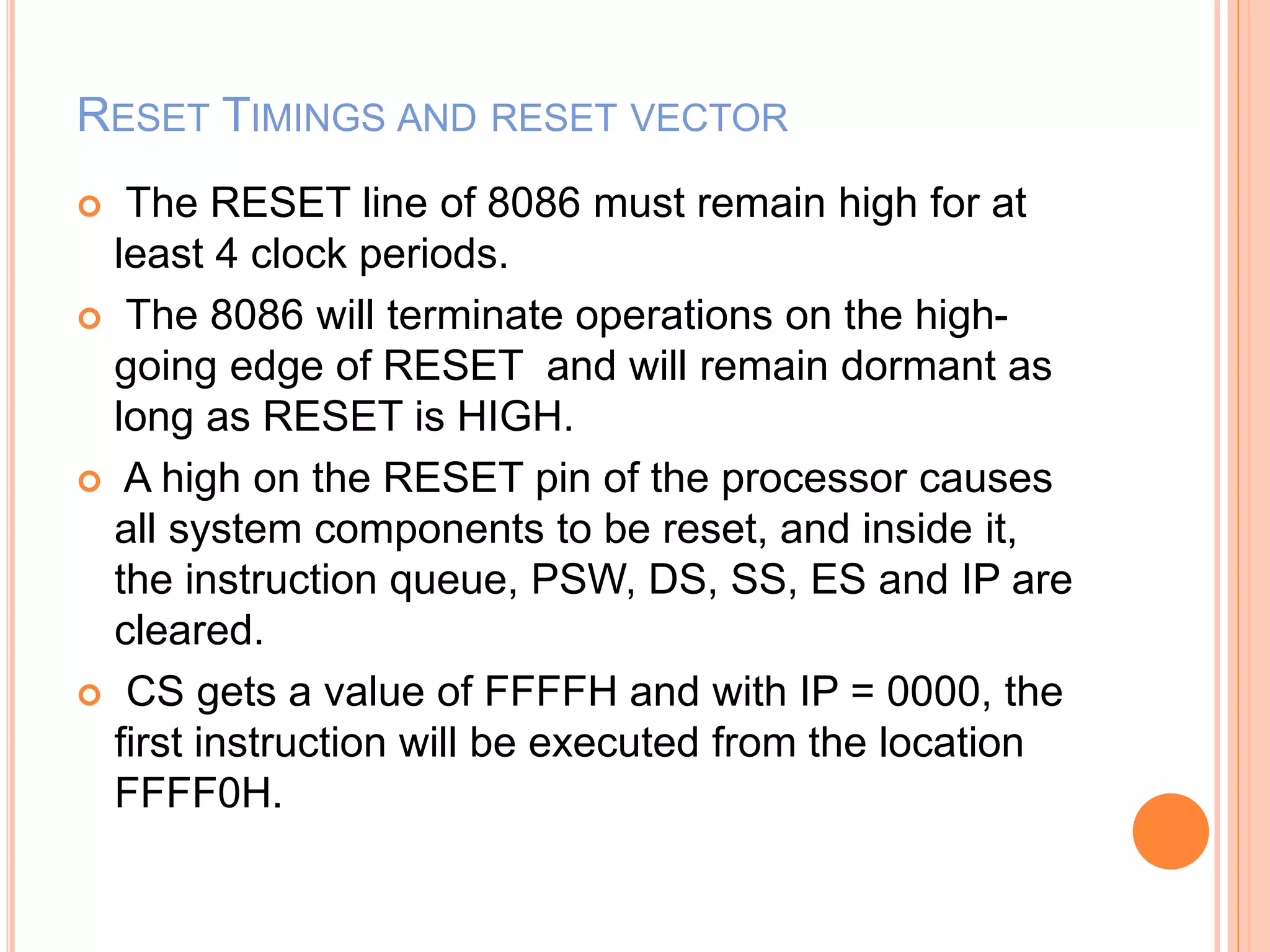 Chapter 6 hardware structure of 8086 | PPTX