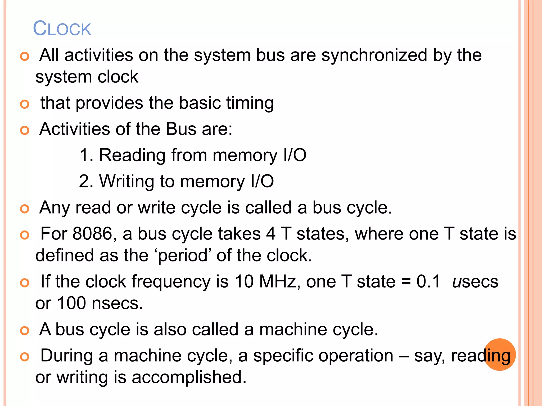 Chapter 6 hardware structure of 8086 | PPTX