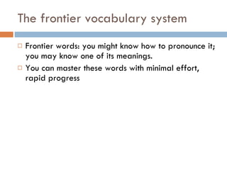 Chapter 6 improving your vocabulary | PPT