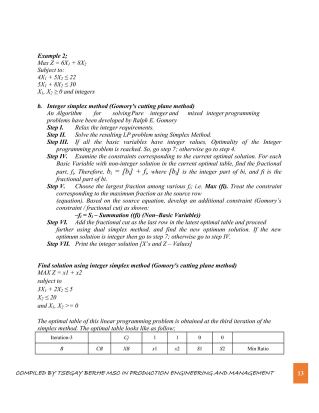 Chapter 6-INTEGER PROGRAMMING note.pdf