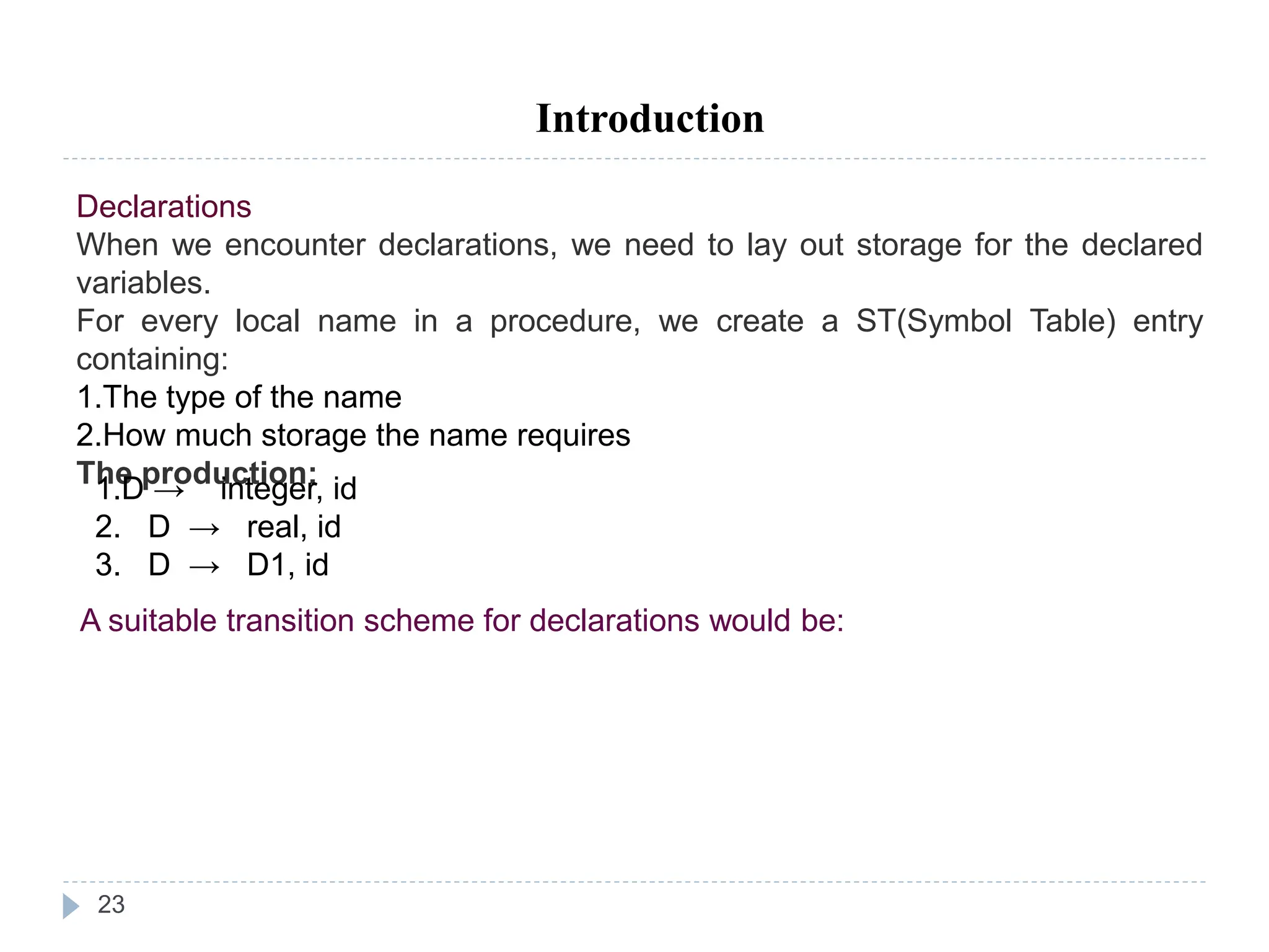 Chapter 6 - Intermediate Languages.pptxjfjgj | PPTX