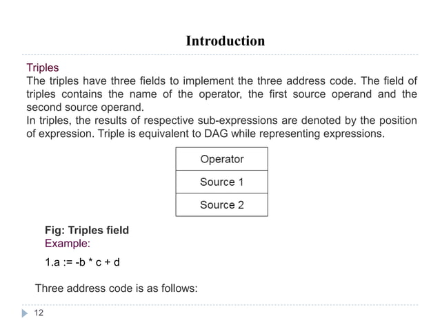 Chapter 6 - Intermediate Languages.pptxjfjgj | PPTX