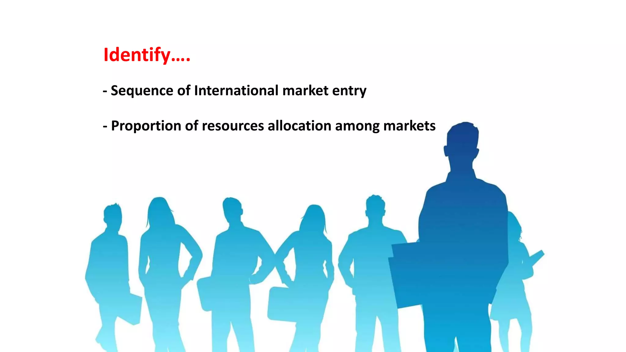 international market selection | PPTX