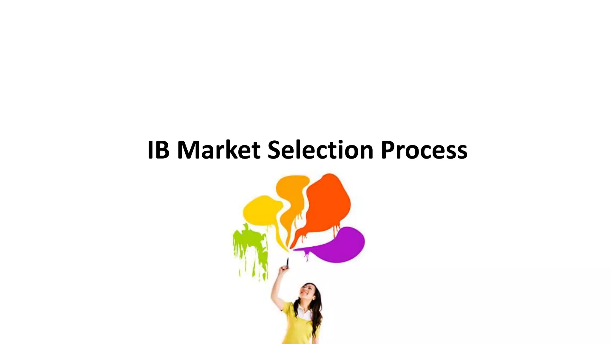 international market selection | PPTX
