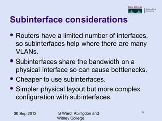Chapter 6 intervlanrouting | PPT