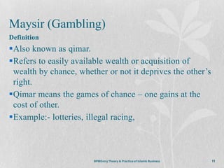 Chapter 6: Islamic Financial System | PPTX