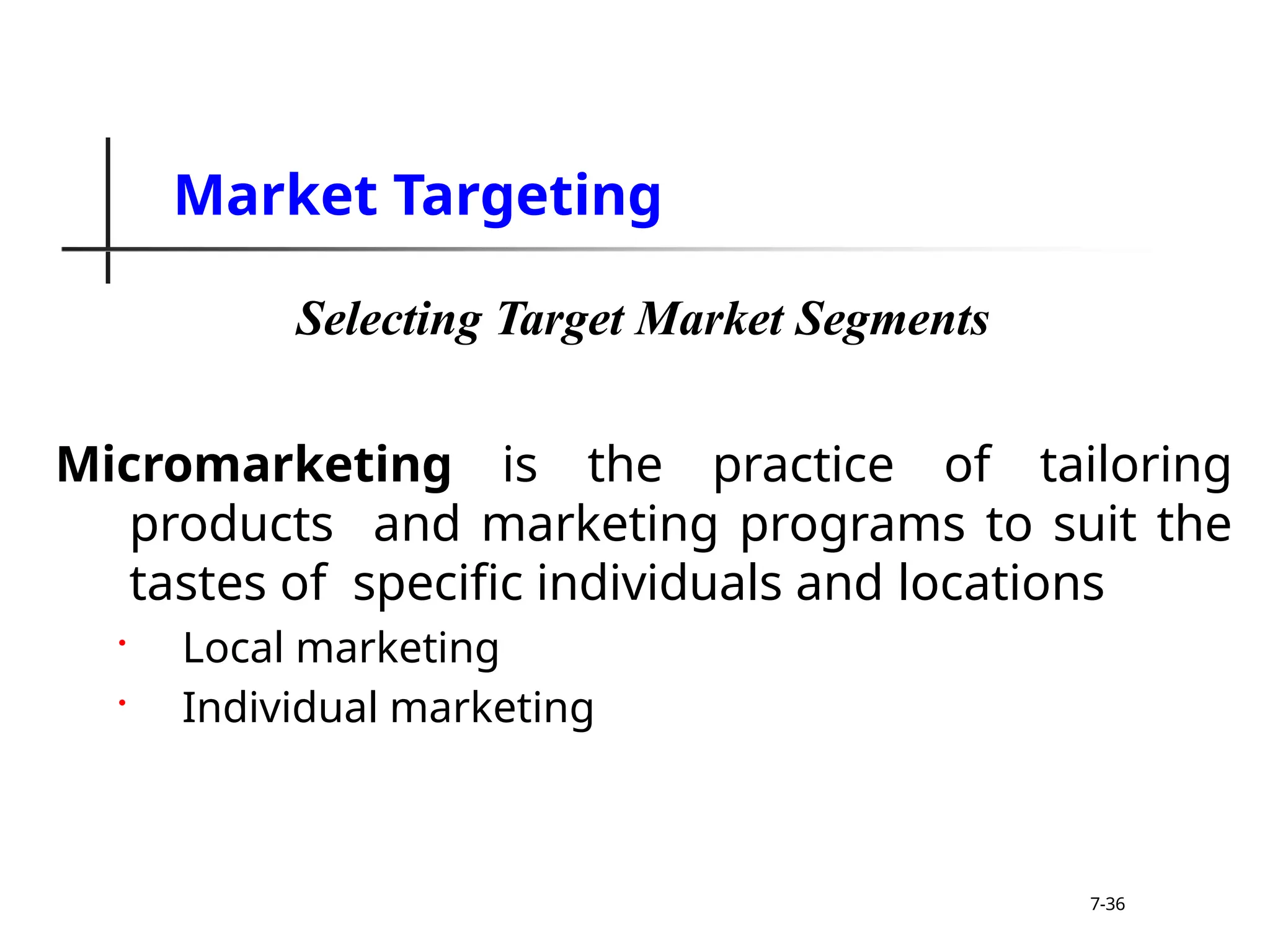 Best market segmentation, targeting and positioning | PPT