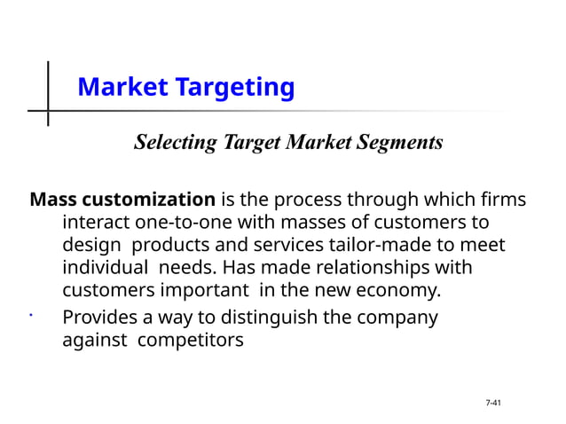 Best market segmentation, targeting and positioning | PPT