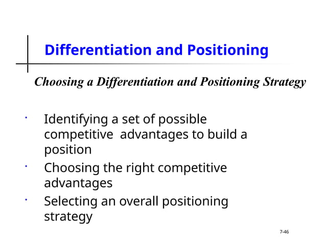 Best market segmentation, targeting and positioning | PPT