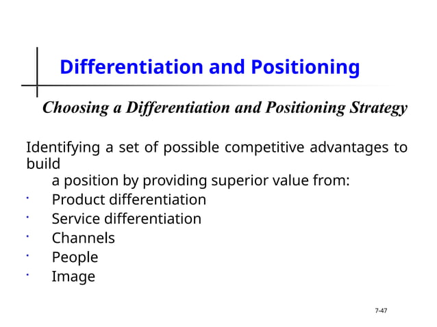 Best market segmentation, targeting and positioning | PPT