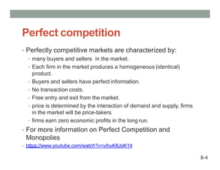 Chapter 6 market structure competitive, monopolistic and ...