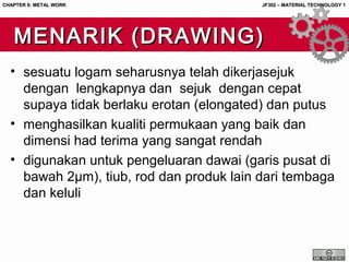 MATERIAL TECHNOLOGY 2 - CHAPTER 6 | PPT