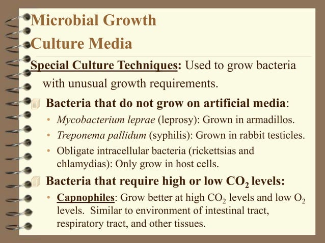 Chapter 6 - Microbial Growth.ppt | Biological Sciences | Science