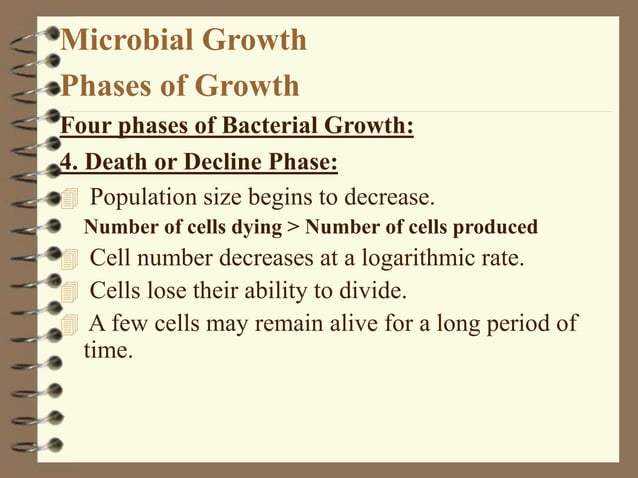 Chapter 6 - Microbial Growth.ppt | Biological Sciences | Science