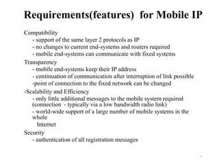 Chapter 6 - Mobile Network Layer.ppt11111 | PPT