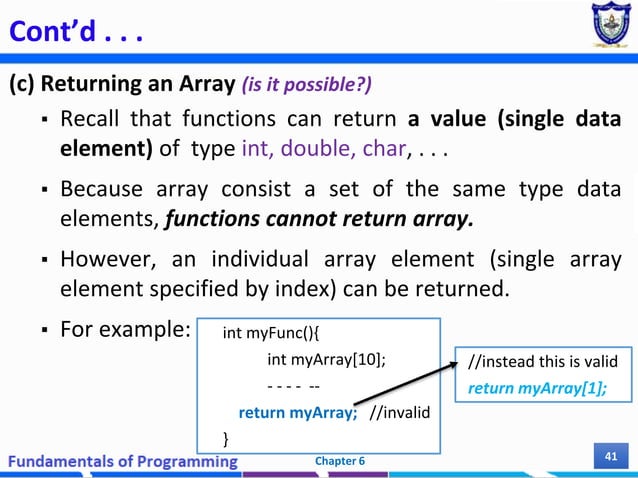 Chapter 6 - Modular Programming- in C++.pptx | Web Development | Internet