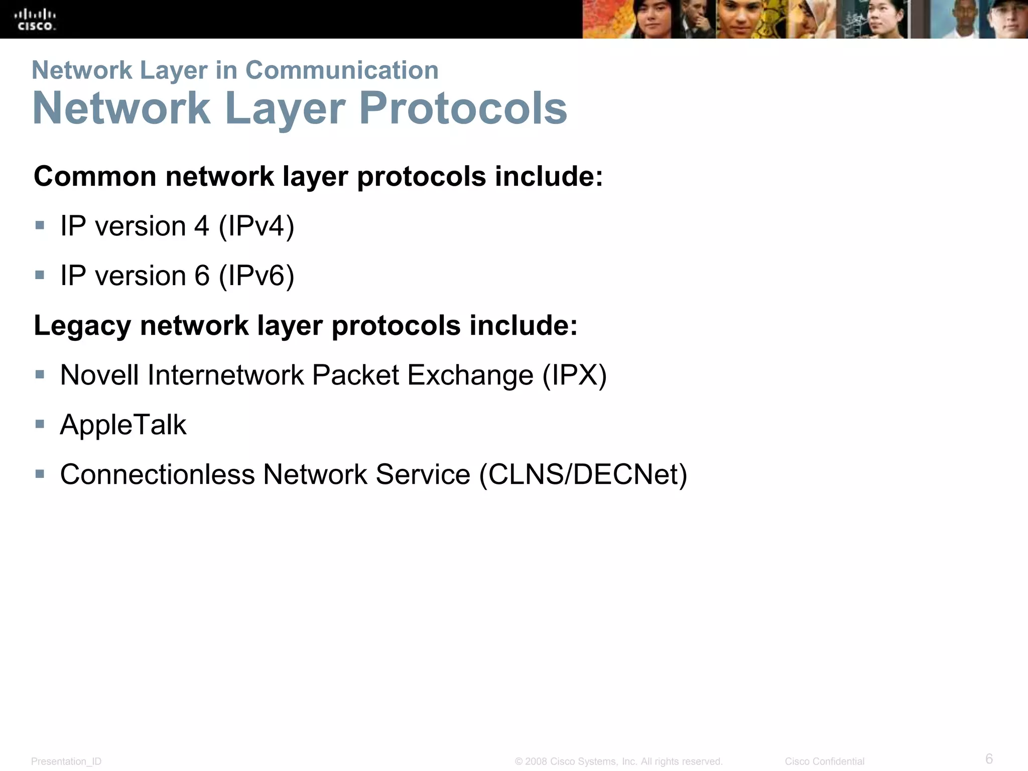 Chapter 6 : Network layer | PPTX