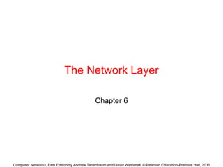 chapter- 6 network layer of computer network | PPT