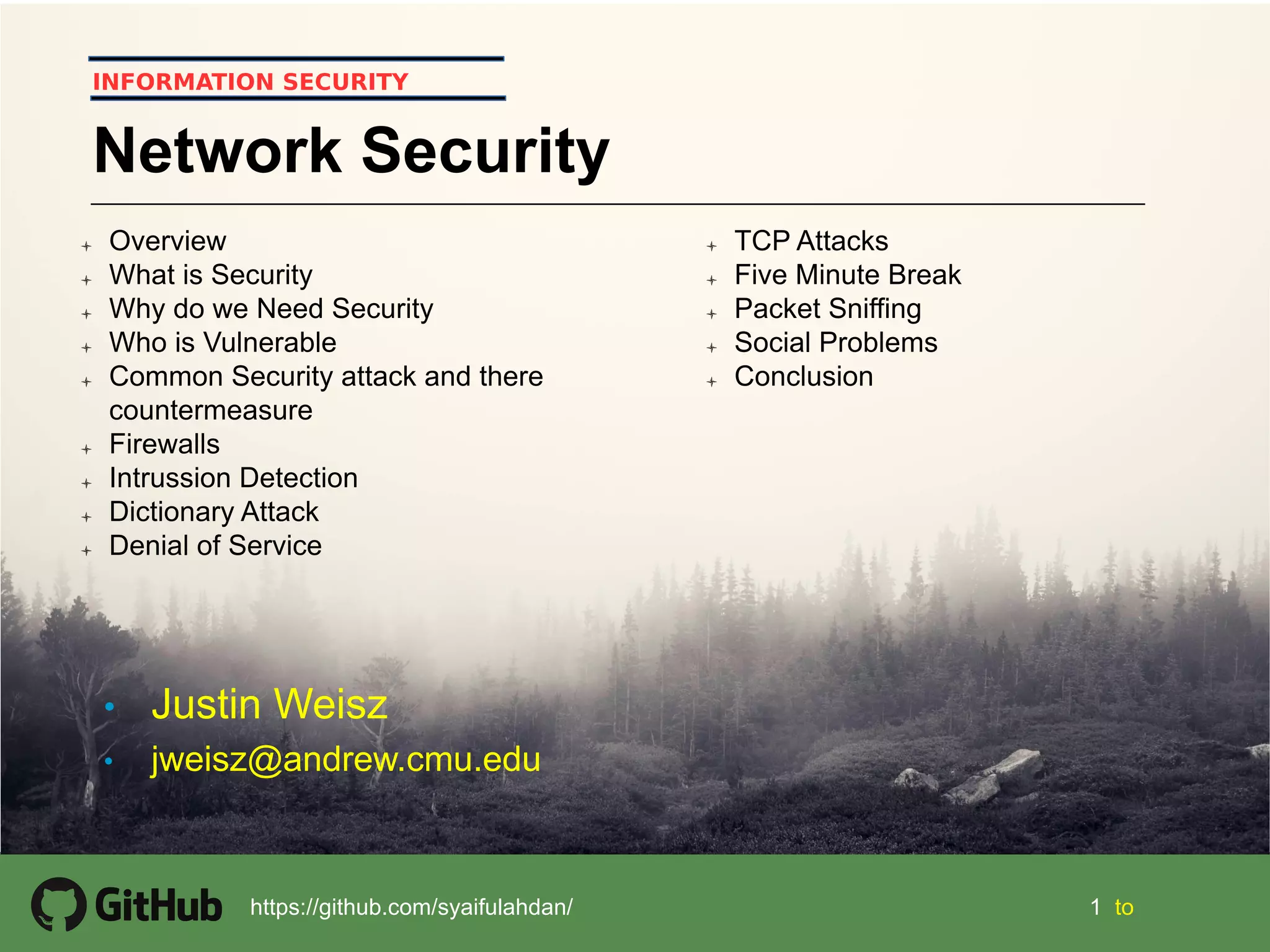 Chapter 6 network security | PDF