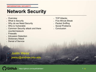 Chapter 6 network security | PDF