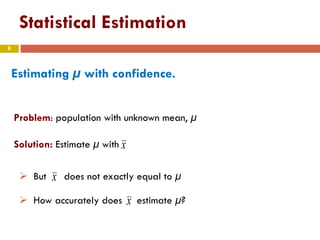 Chapter 6 part1- Introduction to Inference-Estimating with Confidence (Introduction to Inference ...