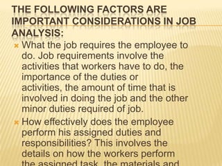 Job Evaluation & Workflow - Part 2 | PPTX
