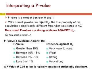 Chapter 6 part2-Introduction to Inference-Tests of Significance ...