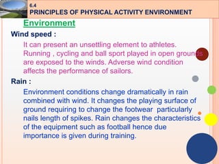 Chapter 6 Physical Activity Environment | PPTX