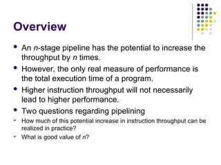 Pipelining in COA, traditional pipelining in computer architecture | PPT