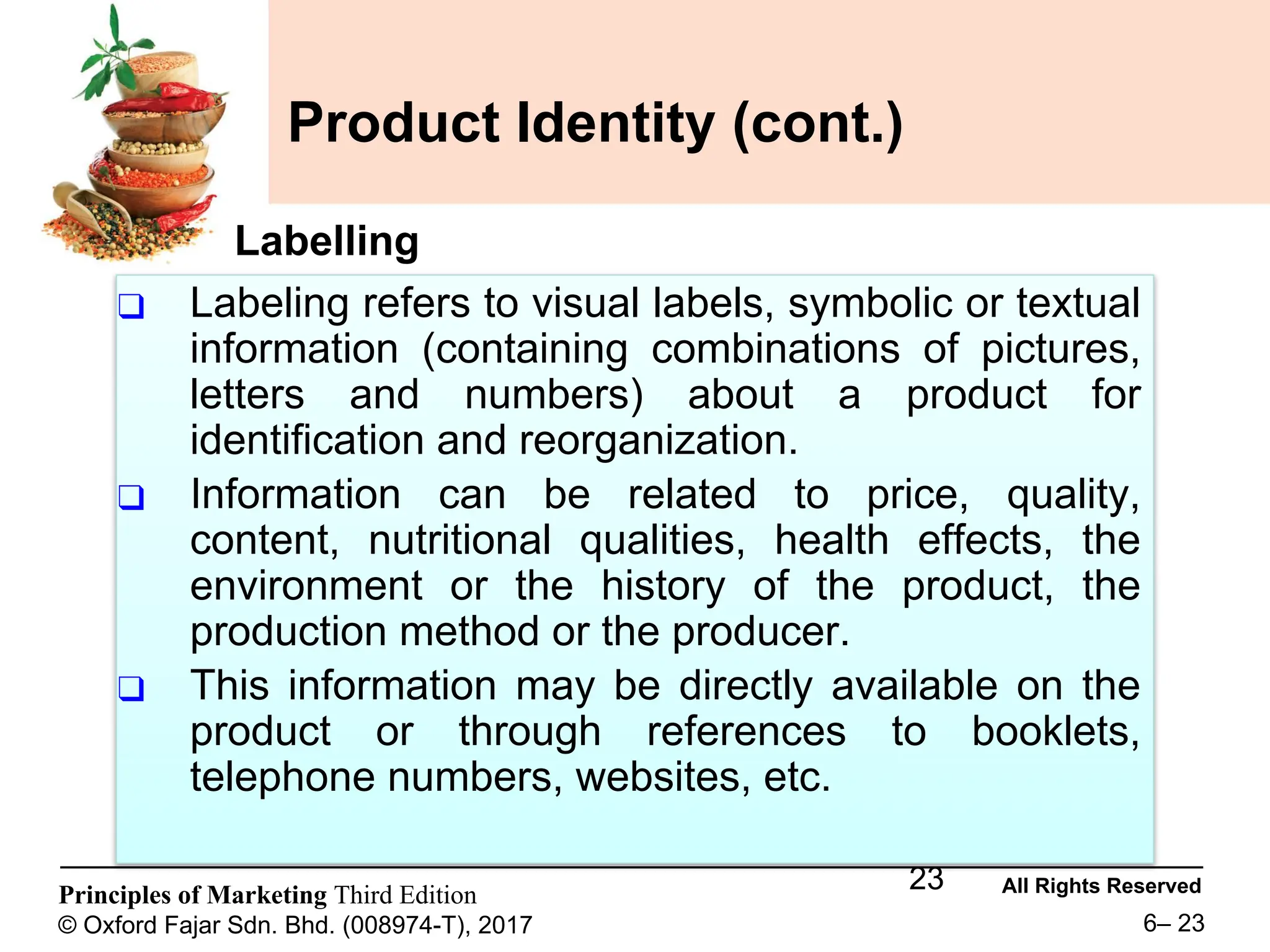 CHAPTER 6 - PRODUCT PRINCIPLE OF MARKETING, PEARSON | PDF