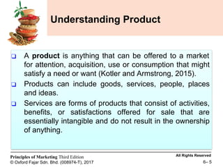 CHAPTER 6 - PRODUCT PRINCIPLE OF MARKETING, PEARSON | PDF