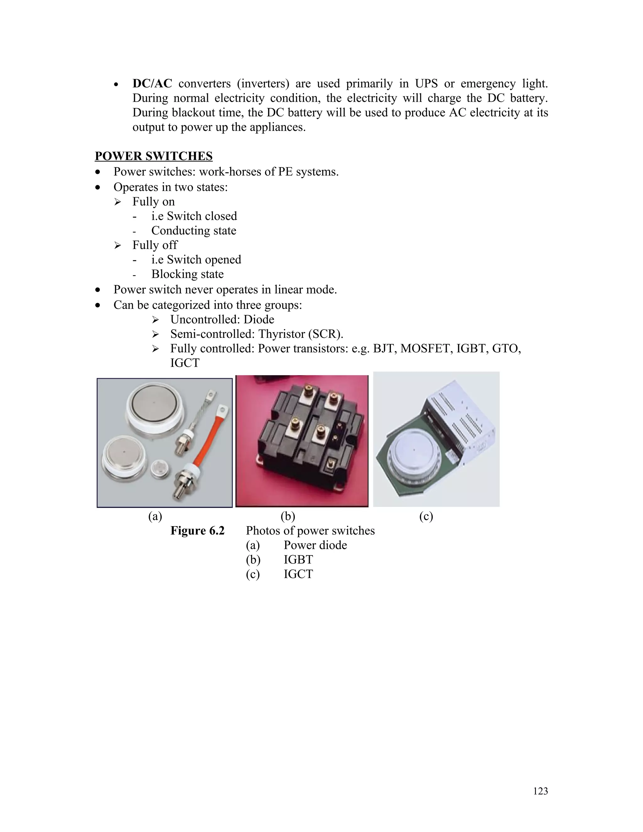 Chapter 6 power electronic-devices | DOC