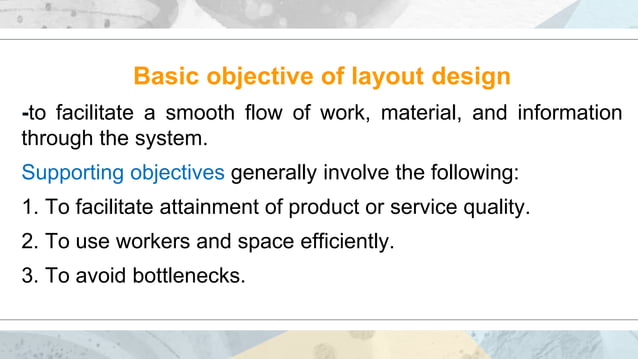 Chapter 6-Process Selection and Facility Layout.pptx | Business ...