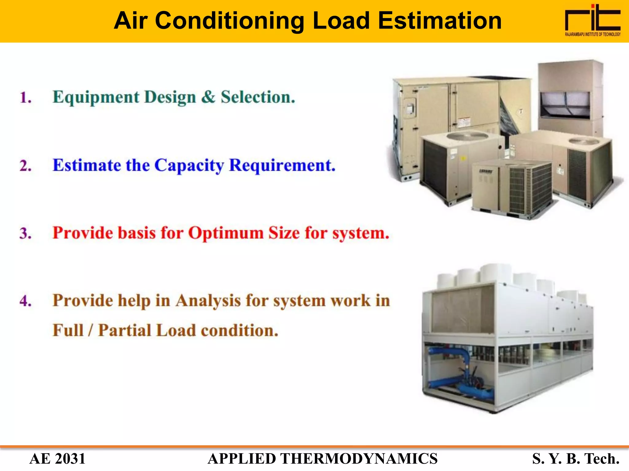 Chapter 6 Psychrometry & Air-Conditioning | PDF