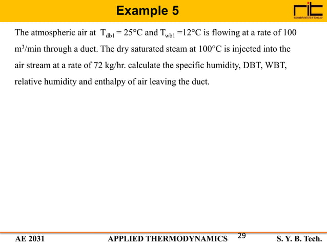 Chapter 6 Psychrometry & Air-Conditioning | PDF | Physics | Science