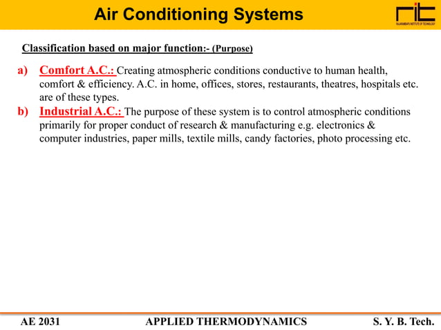 Chapter 6 Psychrometry & Air-Conditioning | PDF | Physics | Science