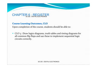 Chapter 6 register | PDF