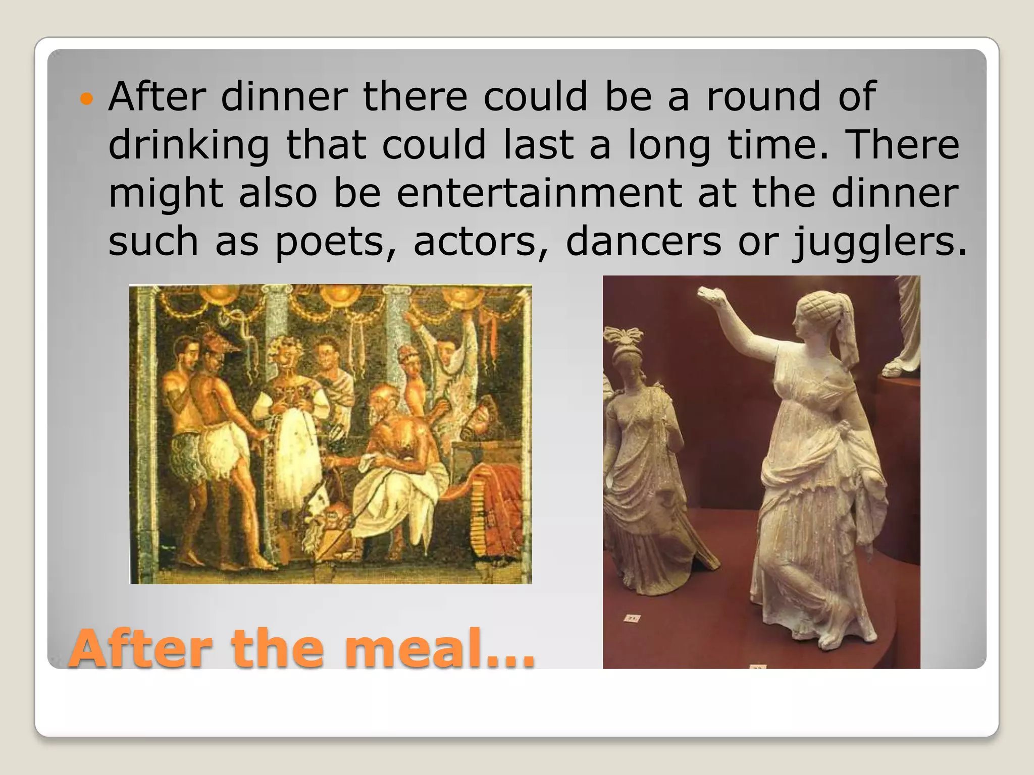 Chapter 6 Roman Foods and Dining | PPTX