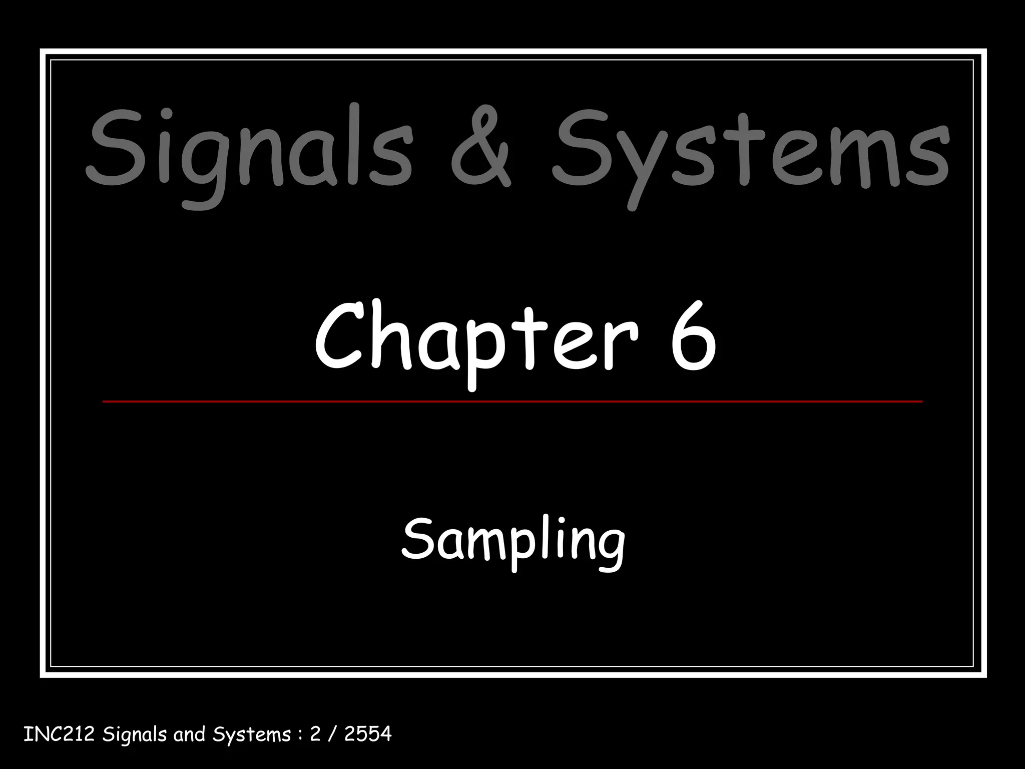 Chapter6 sampling | PPT
