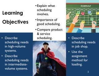 Chapter 6-Scheduling in Industrial of Engineering | PDF