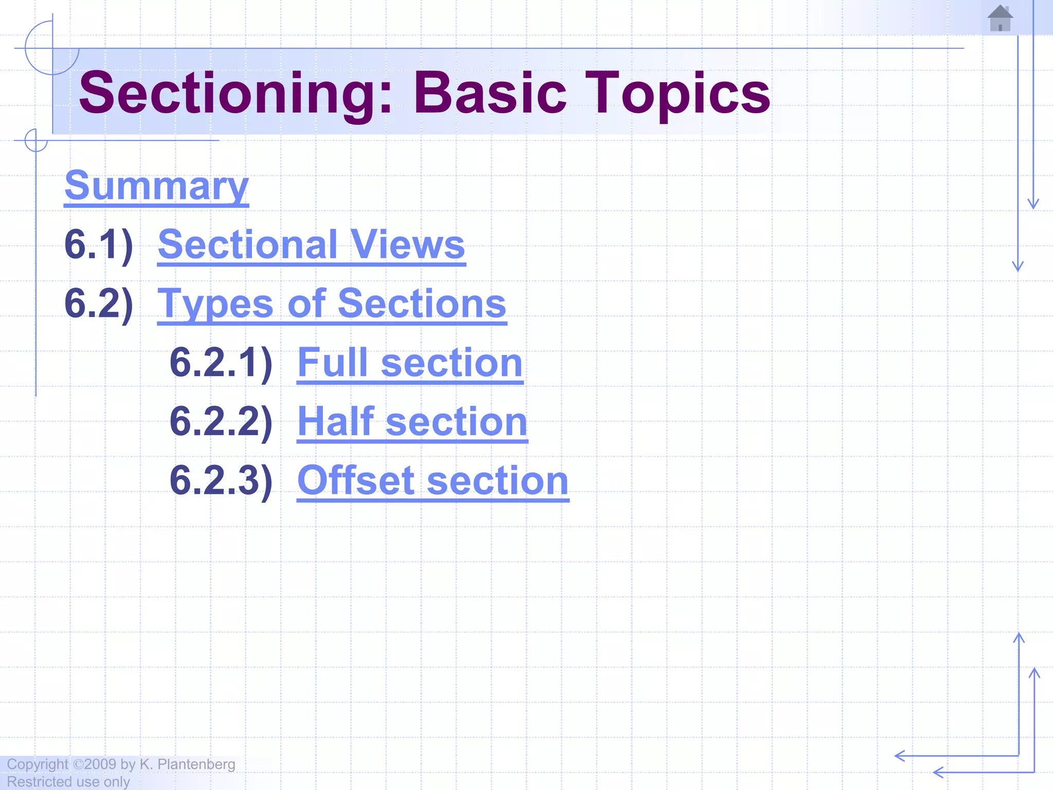 Chapter 6 sectioning - 2010 | PPTX