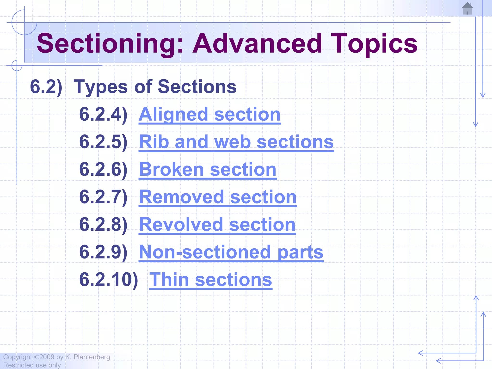 Chapter 6 sectioning - 2010 | PPTX