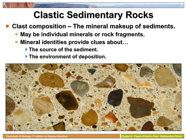 Chapter 6 sedimentary rocks | PPT